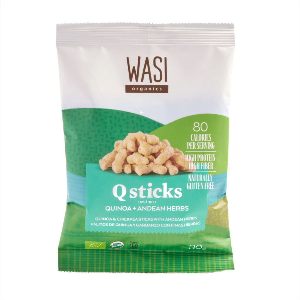 Q sticks Finas Hierbas 30 gr. - Wasi Organics